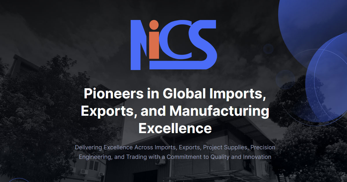 Nics - Pioneers in Global Imports, Exports, and Manufacturing Excellence